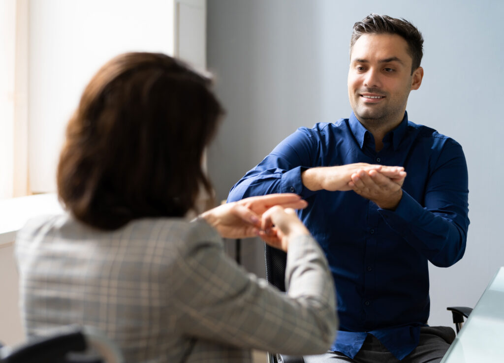 In-Person Professional Sign Language Interpreters From Our LSP